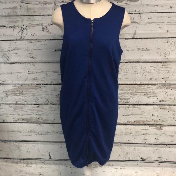 Banana Republic Factory | Dresses | Banana Republic Sleeveless Blue ...